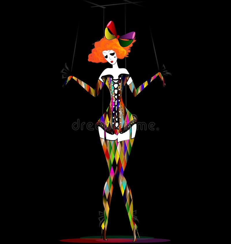 Puppet Stage Drawing Stock Illustrations – 59 Puppet Stage Drawing ...