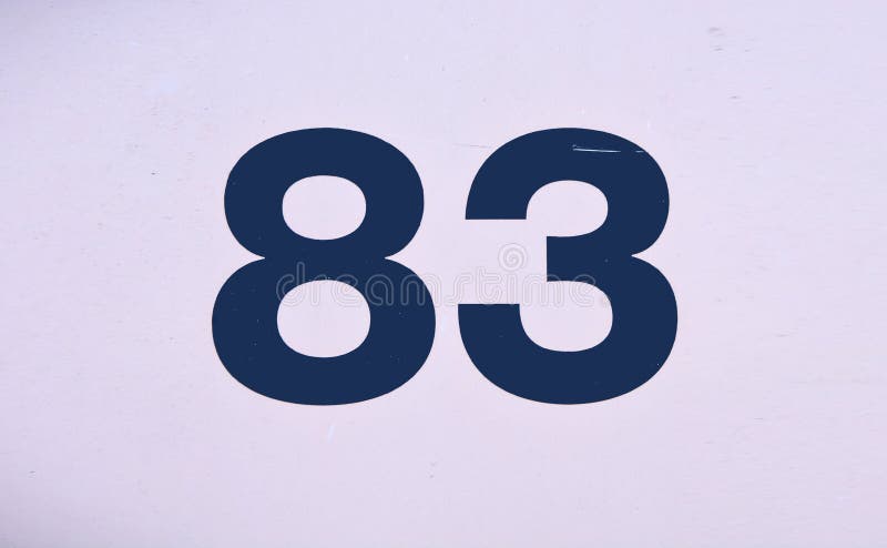 House Number 83 Eighty Three Stock Photos - Free & Royalty-Free Stock ...