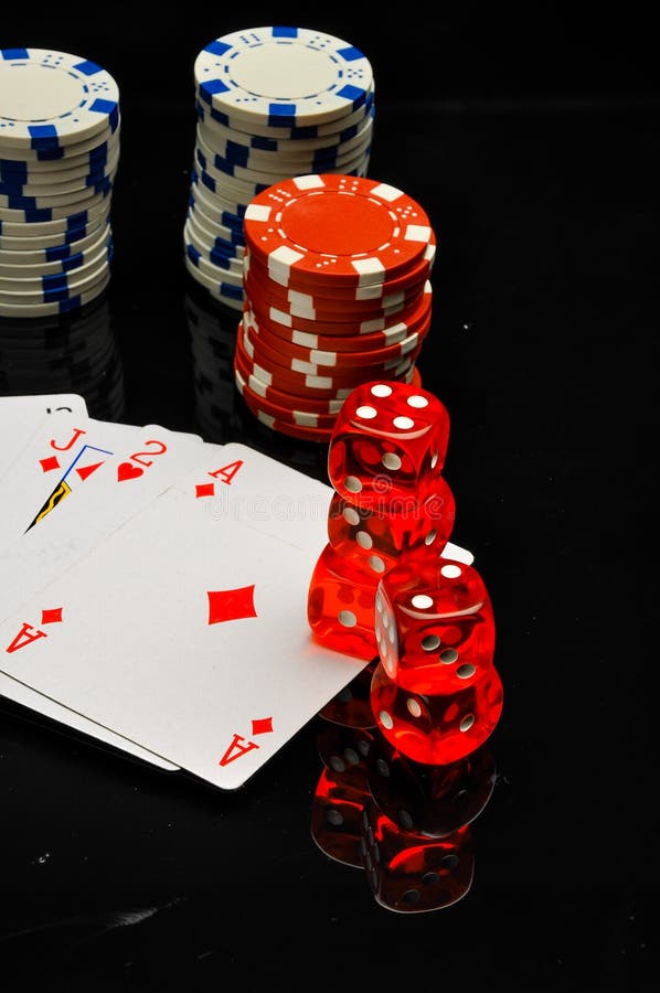 Dark Concept of Gambling Games Stock Image - Image of loss, wealthy ...