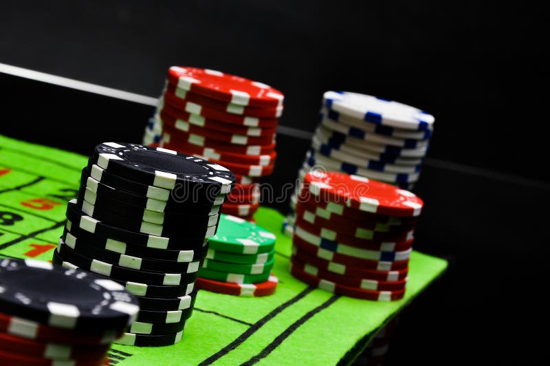 Dark Concept of Gambling Games Stock Image - Image of risky, lose: 35995203