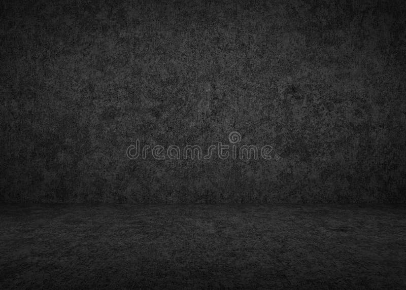 Dark concrete interior stock image. Image of stucco - 215195265