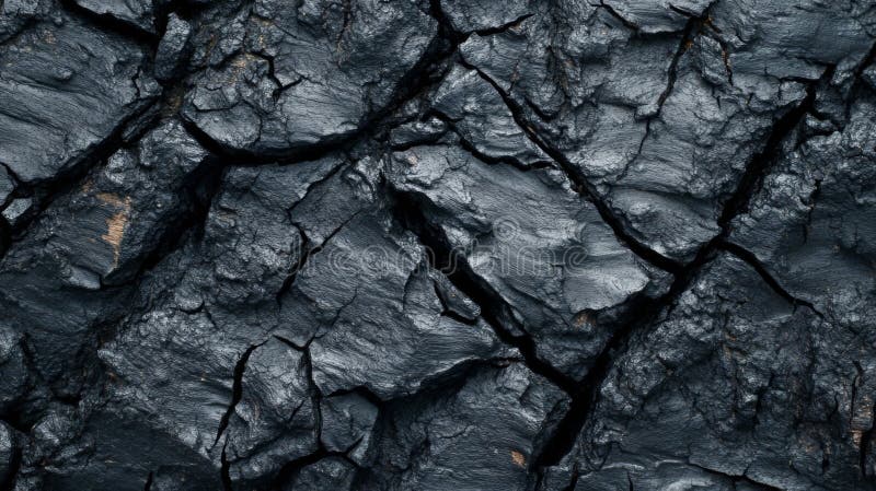 Dark Cracked Rock Surface Texture Background Stock Illustration ...