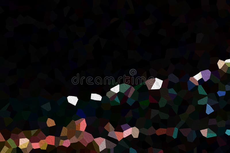 Dark Crystal Shape Illustration of Wall Tiles or Floor Tiles Design ...