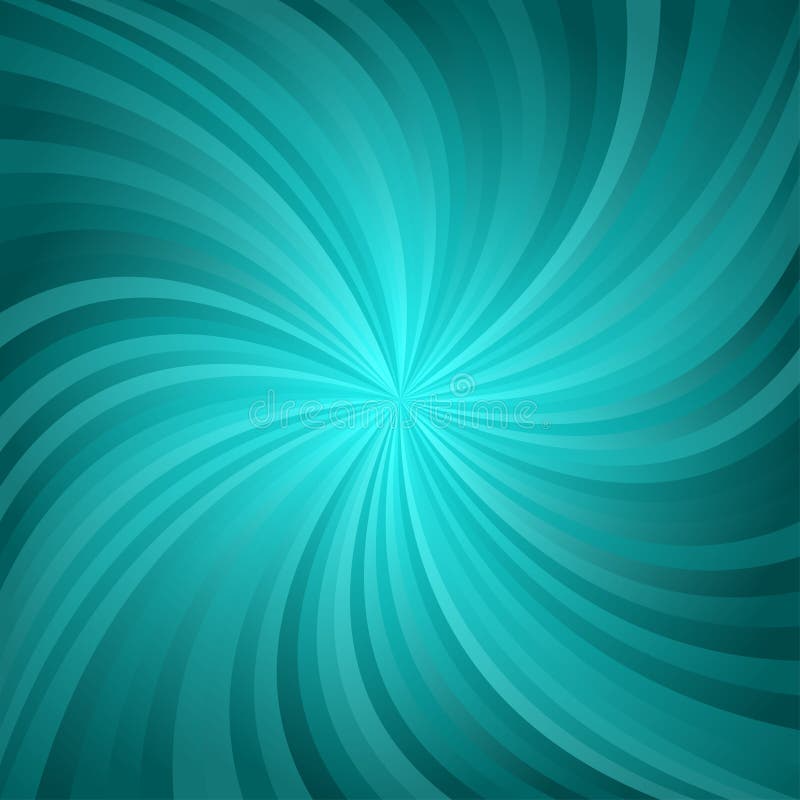 Cyan Abstract Twisted Pattern Background Stock Vector - Illustration of ...