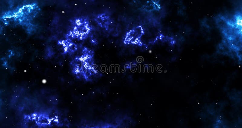Dark 3d Loop-able Space Background Colorful Space Galaxy Nebulas Cloud ...