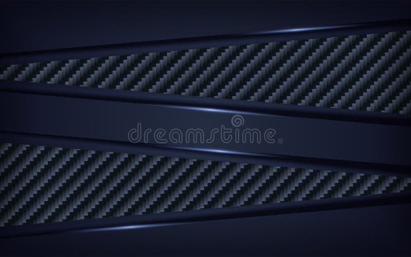 Dark 3d Navy Blue with Carbon Textured Pattern Background Design Stock ...