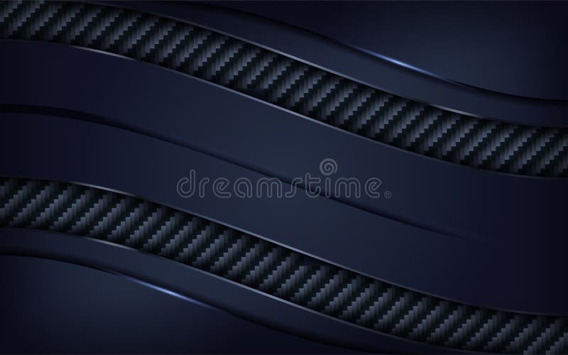 Dark 3d Navy Blue with Carbon Textured Pattern Background Design Stock ...