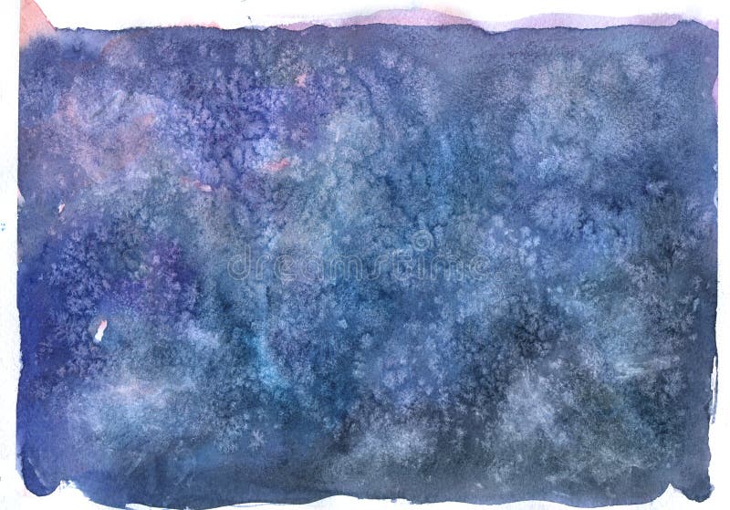 Dark And Deep Watercolor Pattern Stock Illustration - Illustration of ...