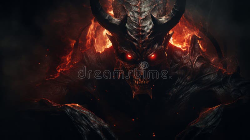 Dark Demon Wallpapers: Unreal Engine Renderings in 32k Uhd Stock ...