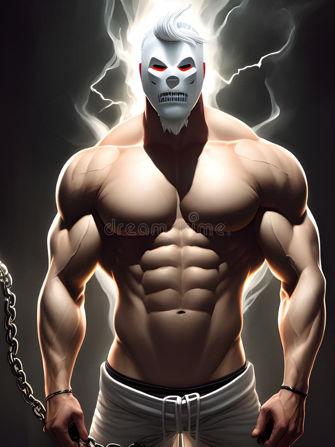 Cartoon Muscular Demon Stock Illustrations – 172 Cartoon Muscular Demon ...