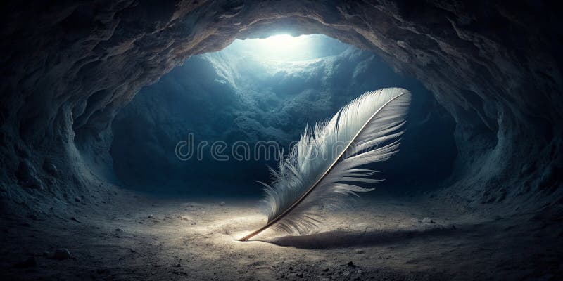 Dark and Desolate Wandering Deep Hole Featherlight Soul Serious AI ...