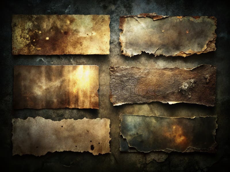 Dark Distressed Grunge Texture Backgrounds Perfect for Design Elements ...