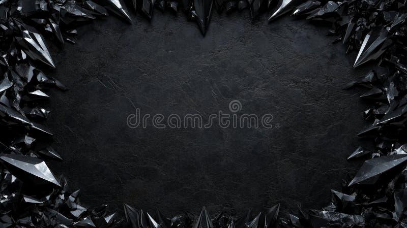 Dark and Dramatic Fantasy Background Featuring Sharp, Jagged Black ...