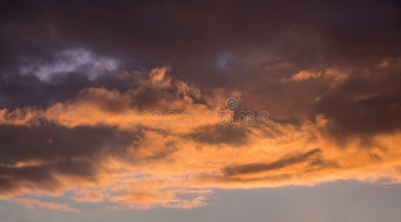 Brown Clouds During Sunset Picture. Image: 109919078