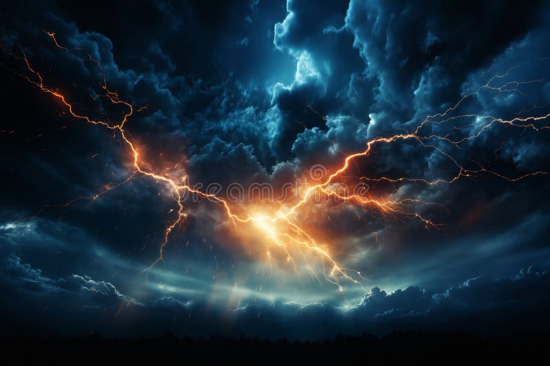 Epic Lightning Background Stock Illustrations – 958 Epic Lightning ...