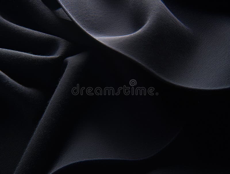 Dark Draped Fabric Texture stock image. Image of smooth - 377466967