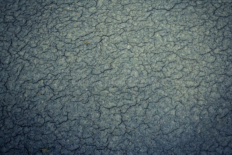 Dark Dry Cracked Ground Texture Stock Photo - Image of environment ...