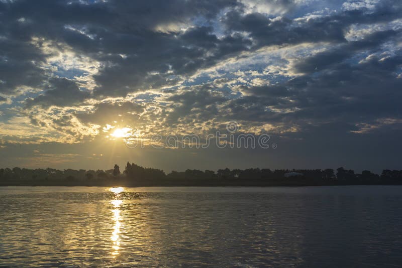 Dark Early Morning Sky Scene Stock Photo - Image of dawn, beauty: 127120434