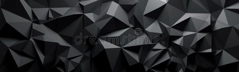 Dark and Edgy Geometric Polygonal Background for Posters and Landing ...