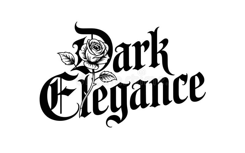 Gothic Script Font Stock Illustrations – 1,905 Gothic Script Font Stock ...