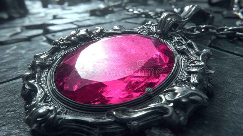 Dark Elegance in Jewelry Design is Exemplified in the Gothic Ruby ...