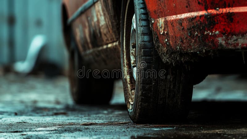 Dark Engine Oil Stains Noticed on the Underside of a Parked Car S Rear ...