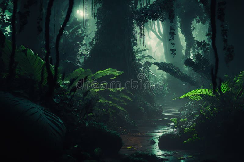 Moody Jungle Stock Illustrations – 468 Moody Jungle Stock Illustrations ...