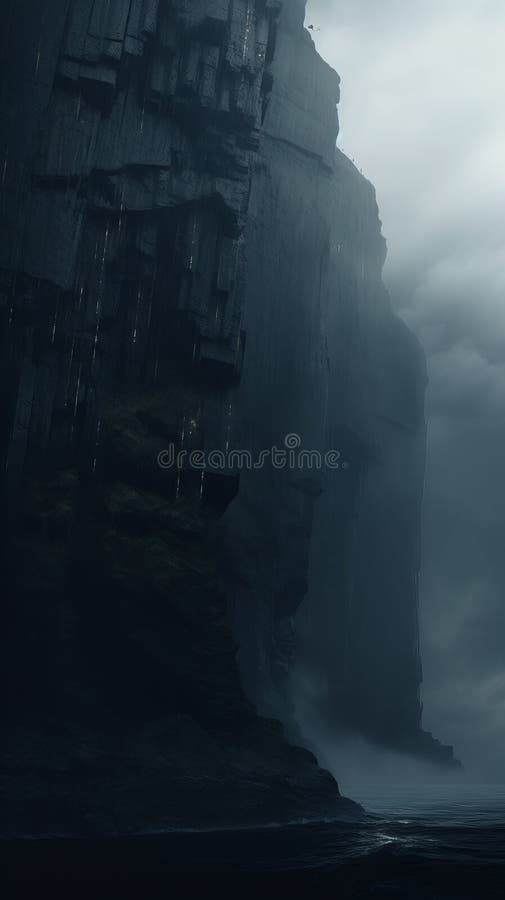 Dark Fantasy Wall Art: Monolithic Structures and Gravity-defying ...