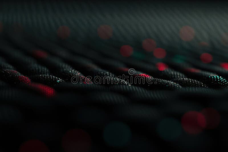 Dark Fiber Optic Cable Shines with Fiber Optic Concept Stock Photo ...