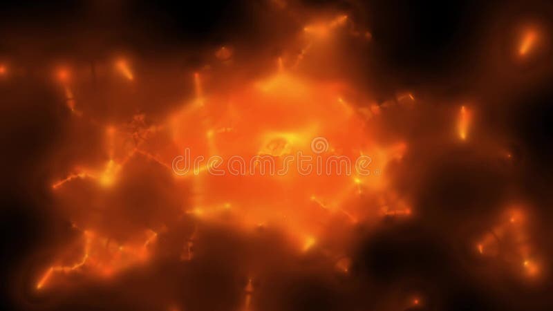Dark Fiery Background with Moving Flame, Loop Stock Footage - Video of ...