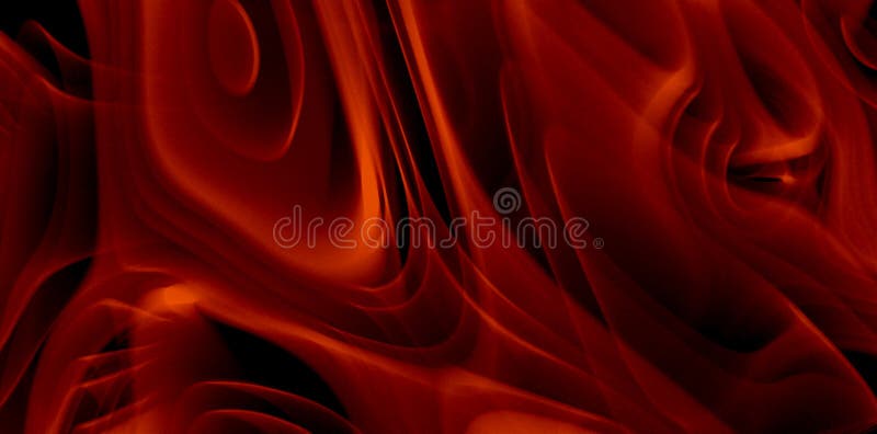 Dark Fire Geometric Abstract Stock Illustration - Illustration of ...