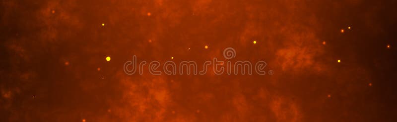 Abstract Epic Fire Horizontal Background with Flame Wave Stock ...