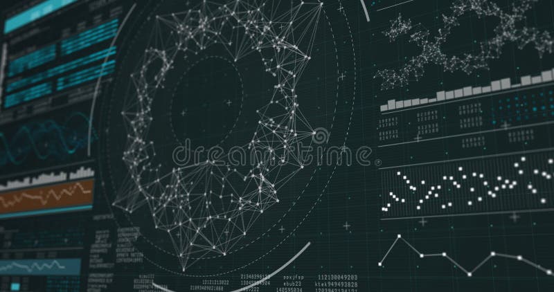 Circular Network Graph Stock Illustrations – 2,476 Circular Network ...