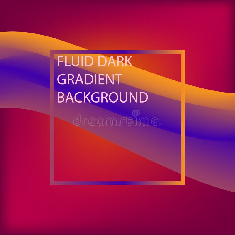 Dark Fluid Gradient Background Design. Abstract Dark Color Gradient ...