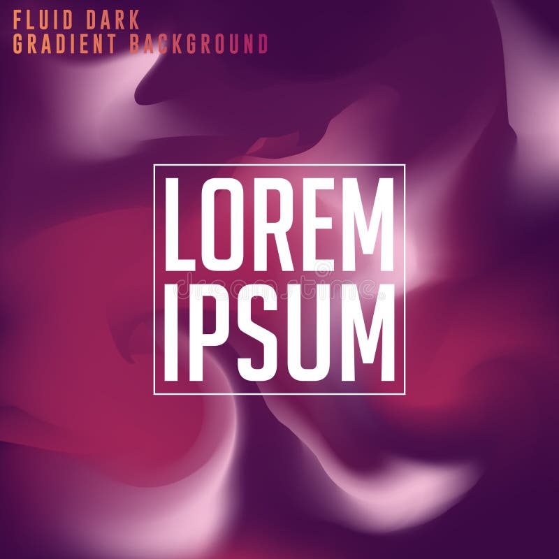 Dark Fluid Gradient Background Design. Abstract Dark Color Gradient ...