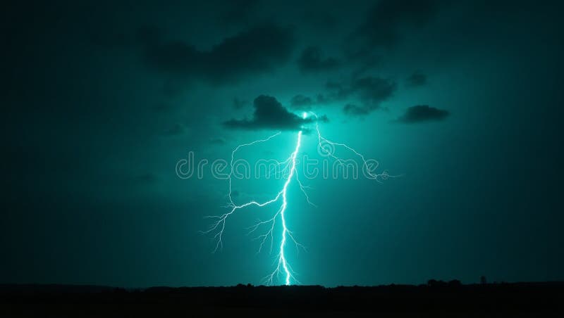 A Dark, Foreboding Night Sky with Scattered, Ominous Clouds is ...