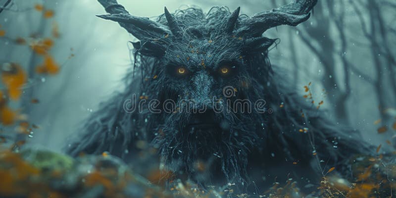 The Dark Forest Beast. Created by Generative Artificial Intelligence ...