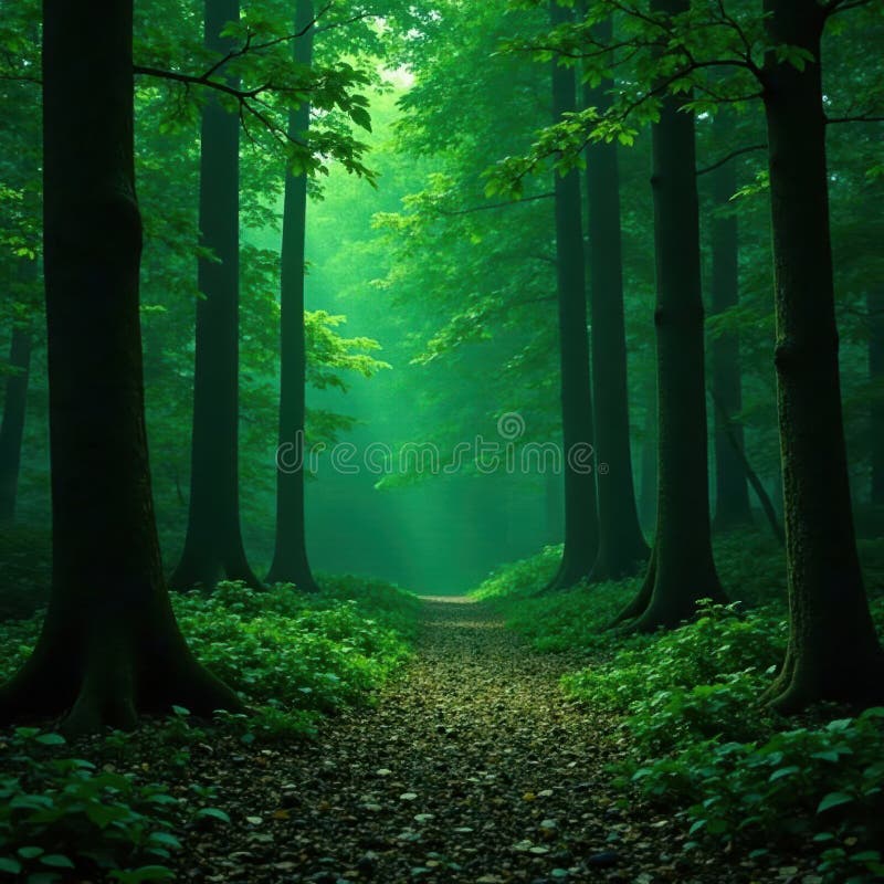 Dark Forest Green, Digitally Painted Texture, Mottled Effect , Creative ...