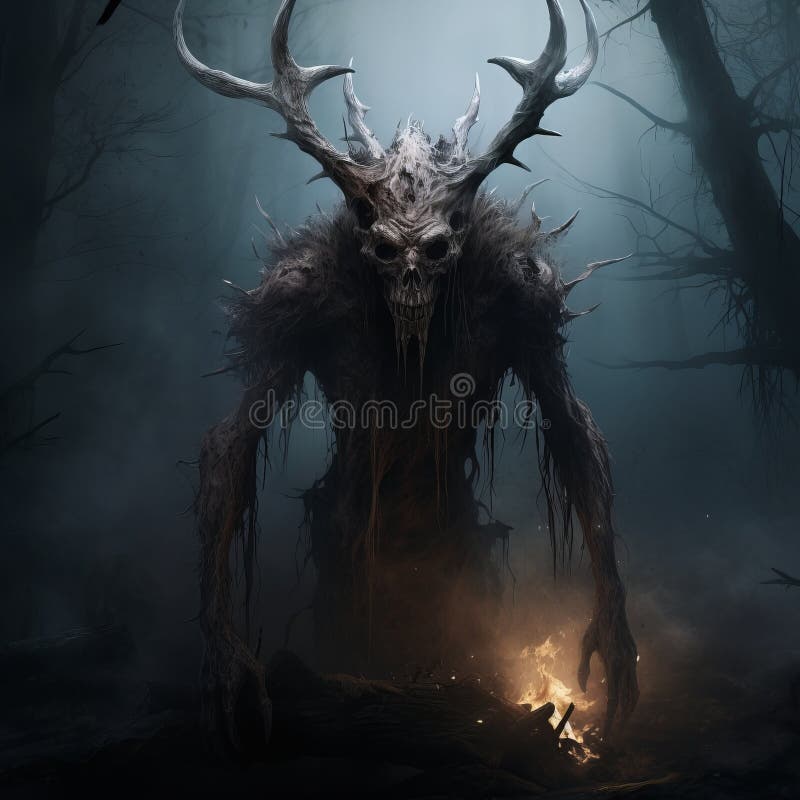 Creepy Rituals: Dark Fairy Horror Wallpaper in Eerily Realistic 8k ...