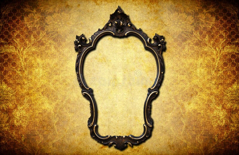 Dark frame stock photo. Image of pattern, decorative - 16538676
