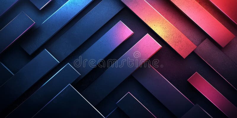 Dark Futuristic Background with Arrows in Smooth Metallic Gradient ...