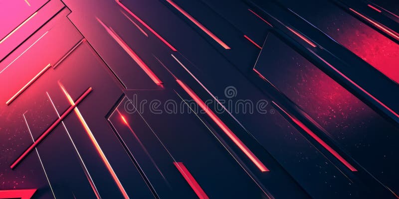Dark Futuristic Background with Arrows in Smooth Metallic Gradient ...