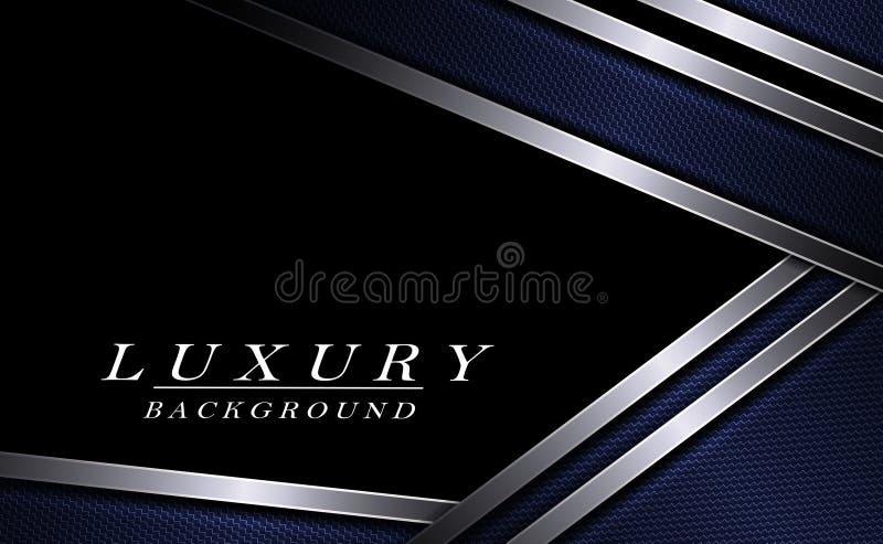 Dark Geometric Design with Blue Textured Rectangular Frames with ...