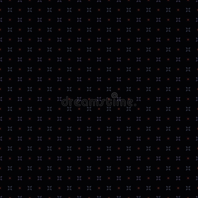Dark Geometric Pattern in Repeat. Fabric Print. Seamless Background ...