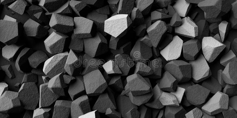 Dark Geometric Stone Background with Sharp Edges, Rough Surface Texture ...