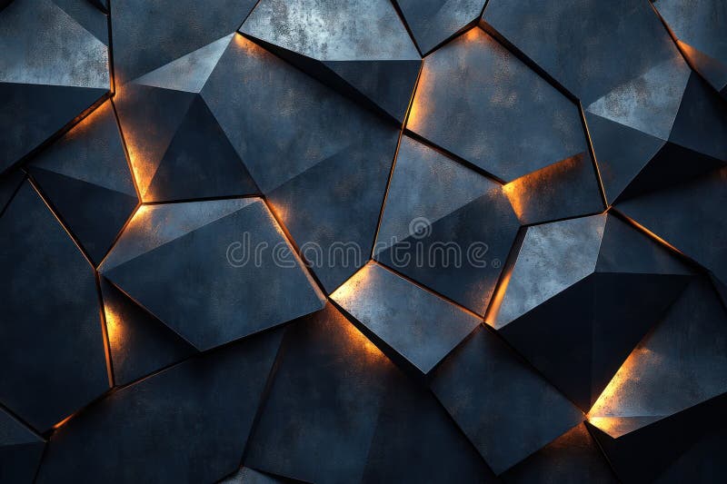 Dark Geometric Triangular Gradient Shapes Background for Website and ...