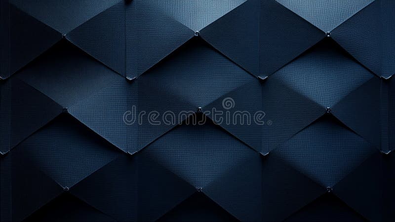 Dark Geometric Wall Design Showcasing Texture and Depth through Angular ...