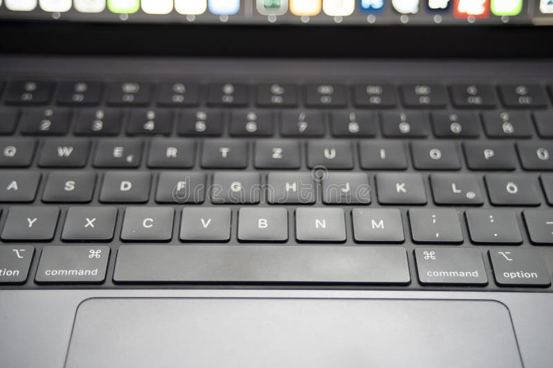 Dark German Keyboard Laptop Stock Photos - Free & Royalty-Free Stock ...
