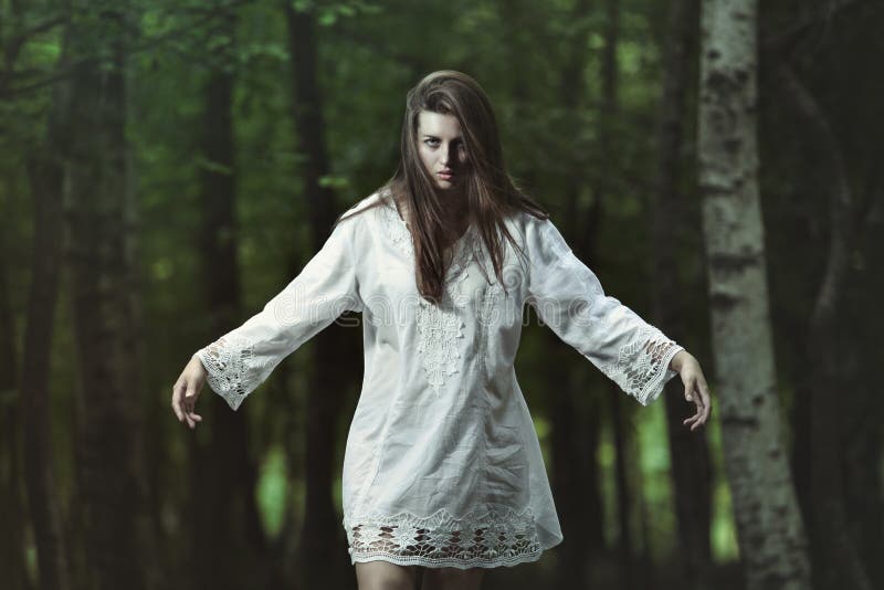 Evil Expression on Vampire Face Stock Photo - Image of devilish, witch ...