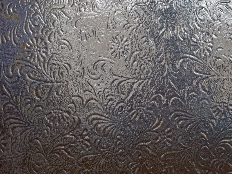 Dark Glass Texture with Patterns, Glass Texture Behind Which There is ...